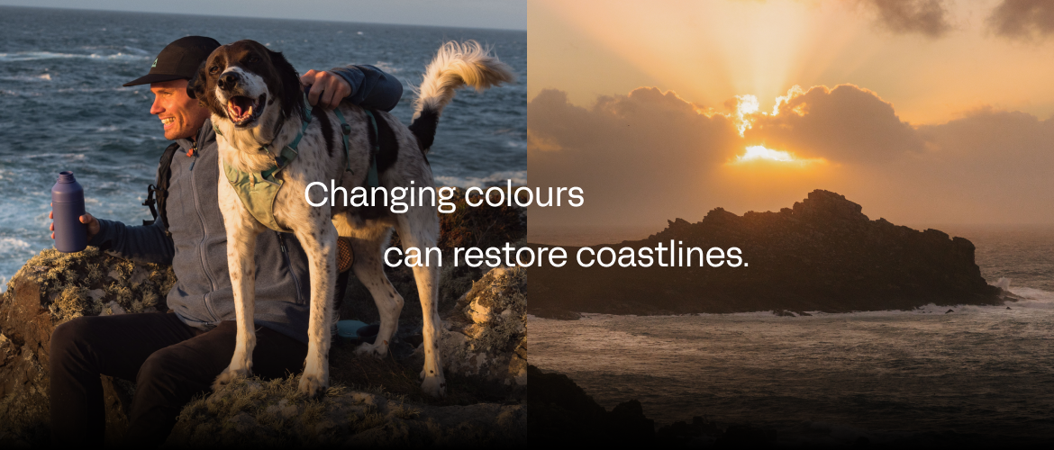 Changing colours can restore coastlines » Ocean Bottle