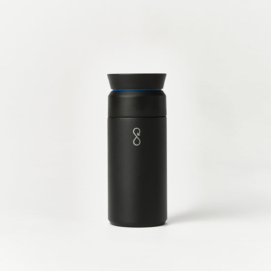 Obsidian Black Thermal Insulated Coffee Flask » Ocean Bottle