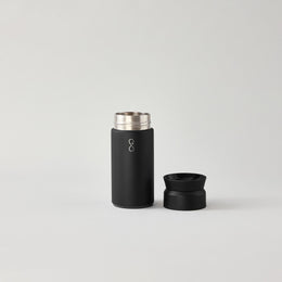 Obsidian Black Thermal Insulated Coffee Flask » Ocean Bottle