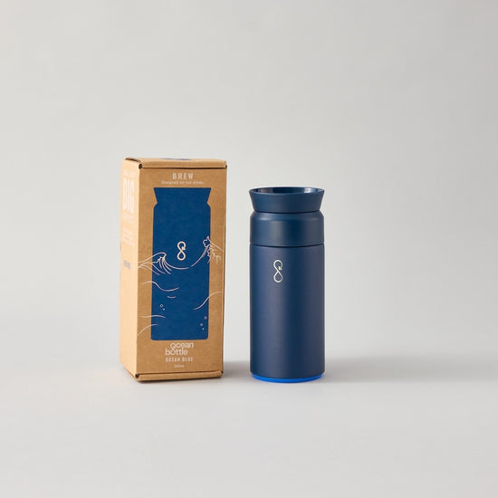Ocean Blue Small Thermal Insulated Coffee Flask » Ocean Bottle